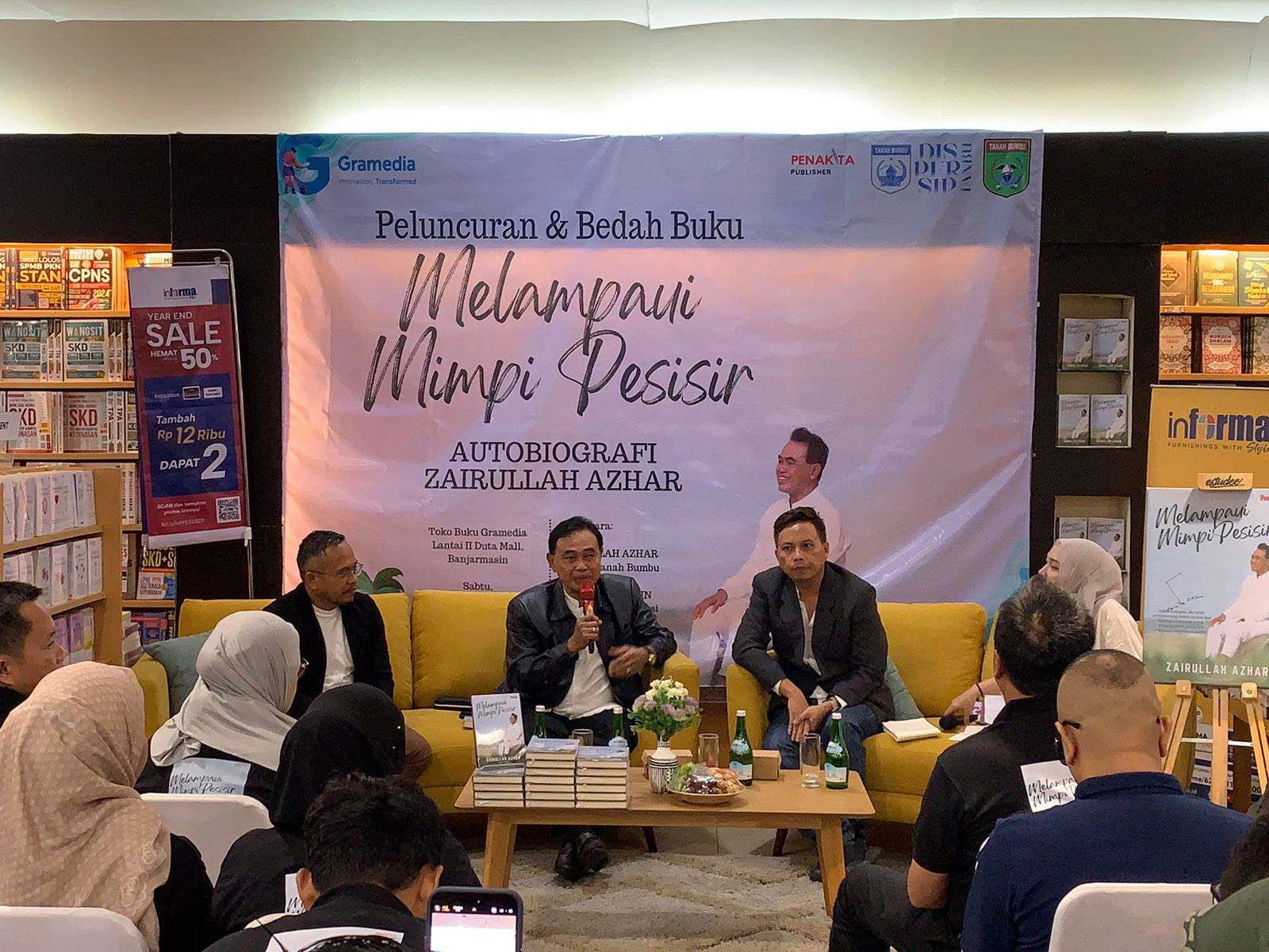 Launching Buku “Melampaui Mimpi Pesisir”, Zairullah Azhar Kisahkan ...